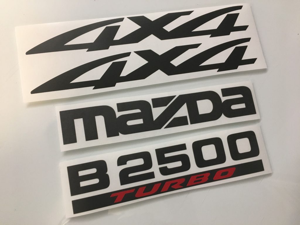 Mazda – GM Decals
