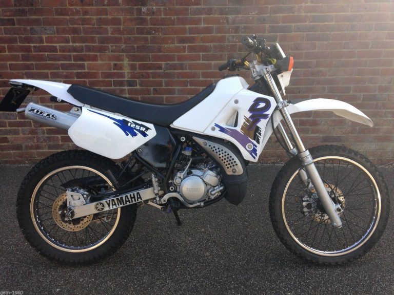 Yamaha DT DTR 125 200 1988-2004 Decals Graphics Sticker Kit All Colours ...