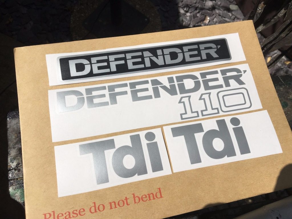 defender 110 – GM Decals