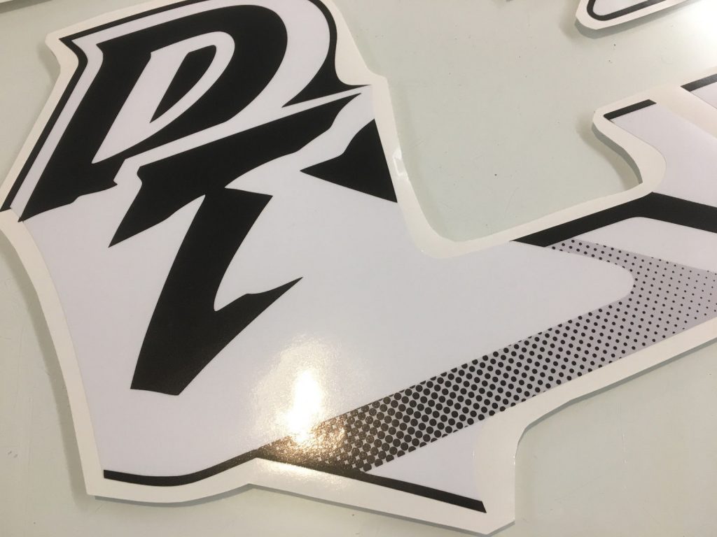 Yamaha DT DTR 125 1988-2004 Decals Graphics Sticker Kit for a Black ...