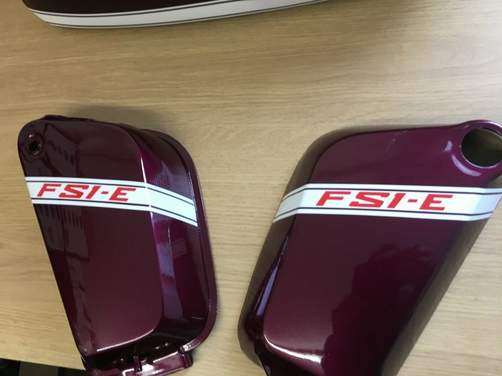 FS1E Tank & Side panels Decal set 1973 1974 1975 Pedal Model Design set ...